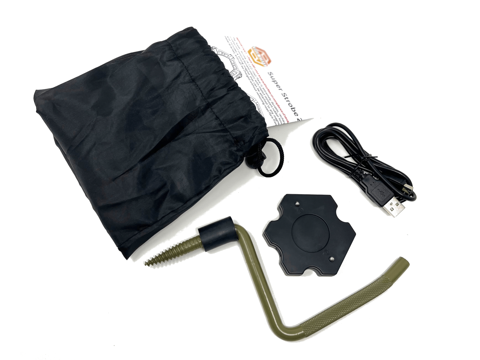 Log Light Kit Amber Super Strobe - Super Strobe USA